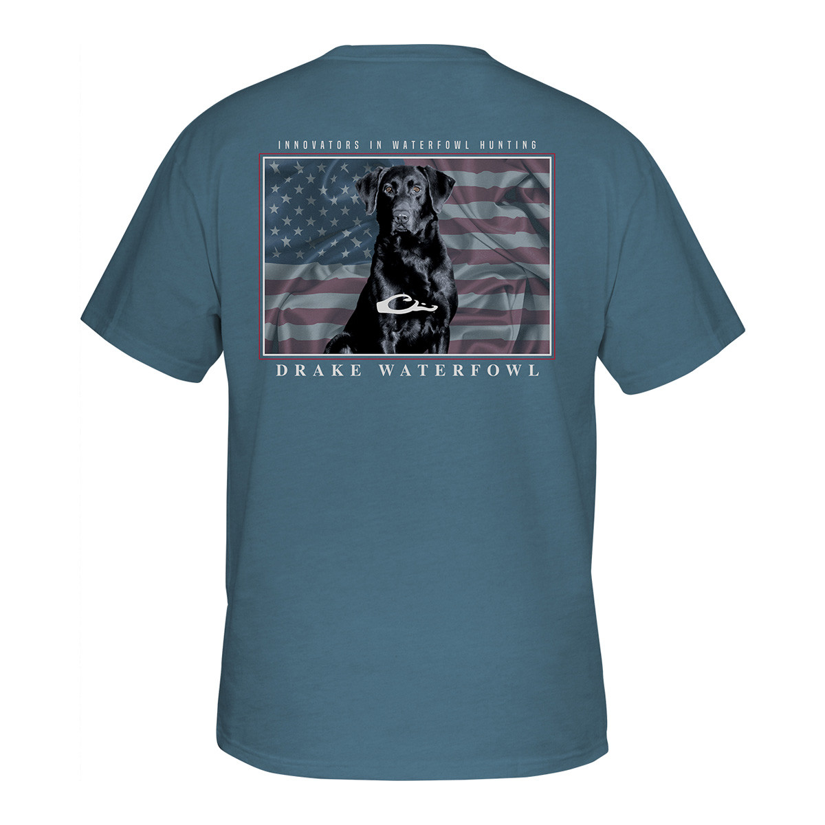 Drake Waterfowl Americana Lab Short Sleeve Graphic Tee | Rogers ...