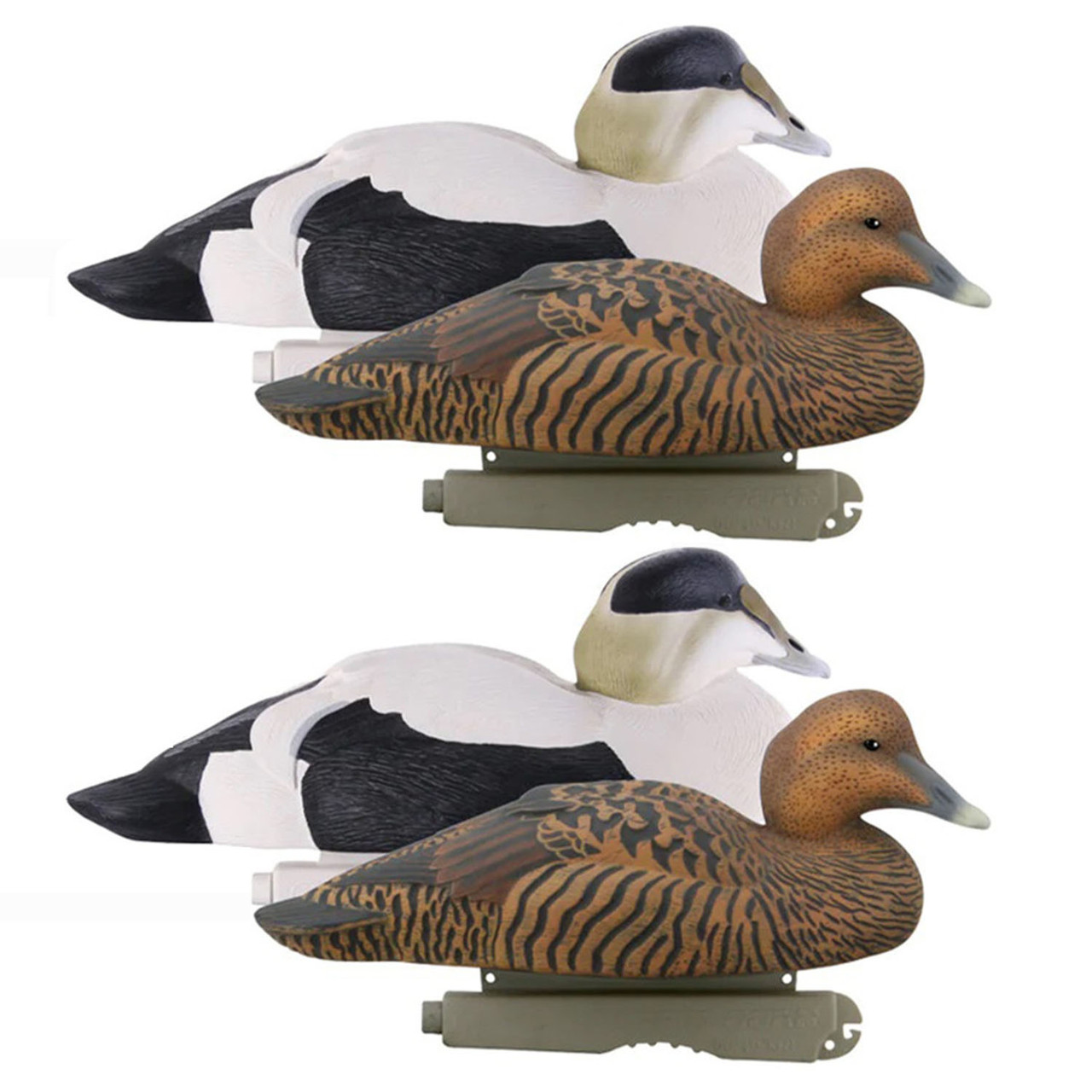 Avery/GHG Pro-Grade Foam Filled Eider Duck Decoys, 4 Pack | Rogers ...