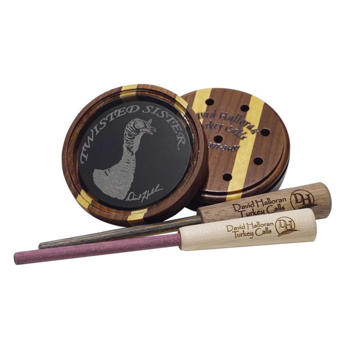 David Halloran Twisted Sister Turkey Pot Call | Rogers Sporting Goods