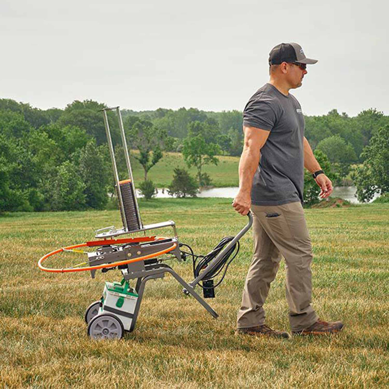 Champion Wheelybird 3.0 Auto-Feed Trap Thrower | Rogers Sporting Goods