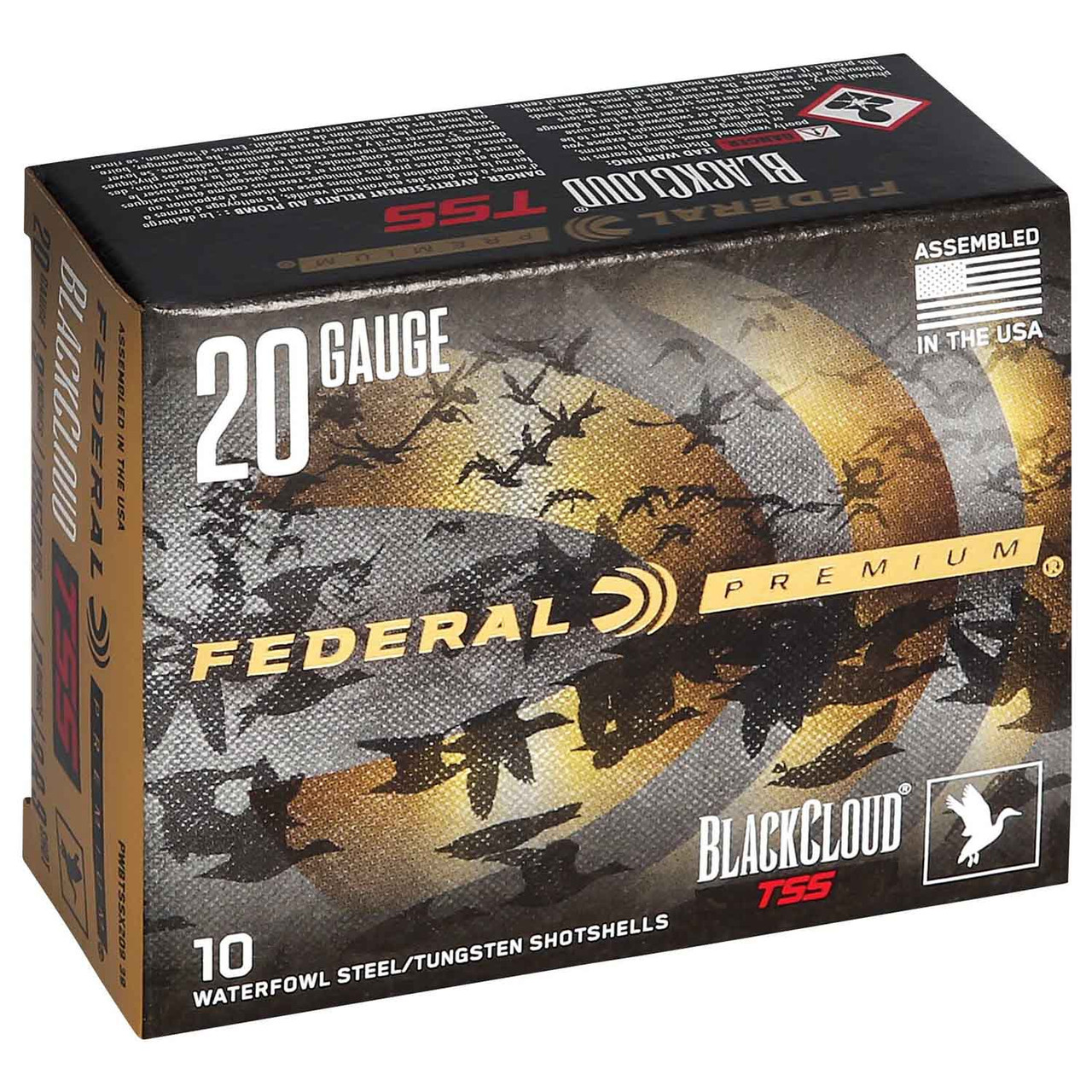 Federal Black Cloud TSS 20 Gauge 3" 1oz Shotgun Shells, Box of 10 ...