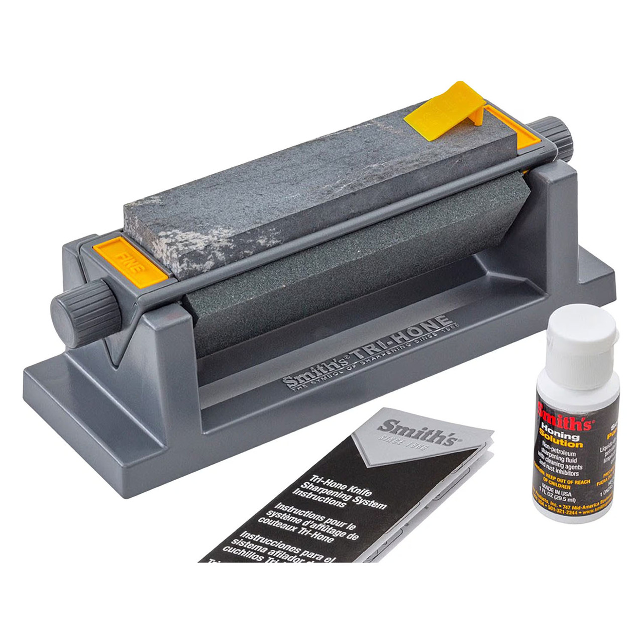 Smith's 6" Three Stone Sharpening System | Rogers Sporting Goods