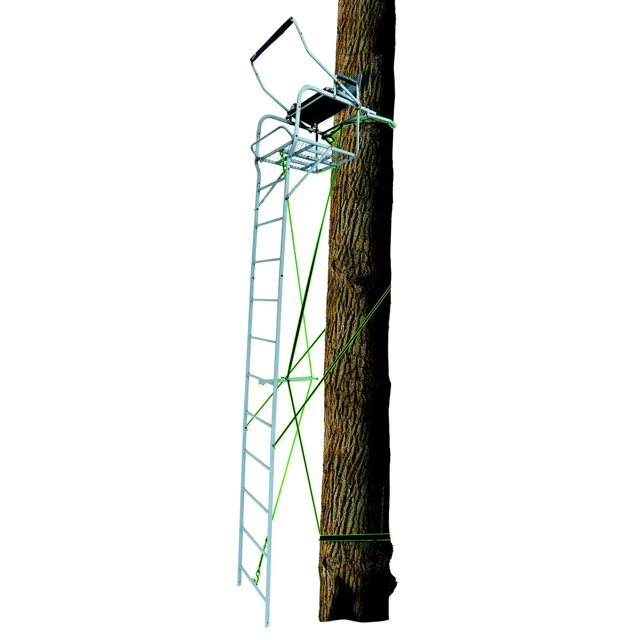 Ol' Man 17' Final Shot Extra Wide Jaw & Truss Ladder Stand | Rogers ...