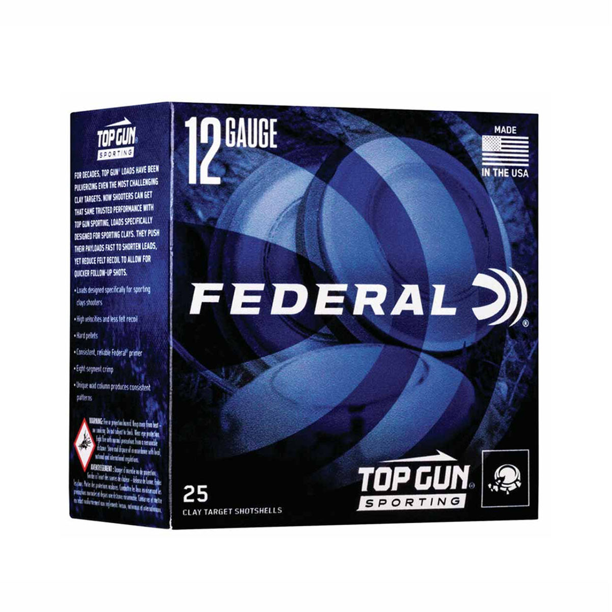 12 Gauge 2 3/4" 1 oz 1300 FPS Top Gun Sporting Lead Shots | Rogers ...