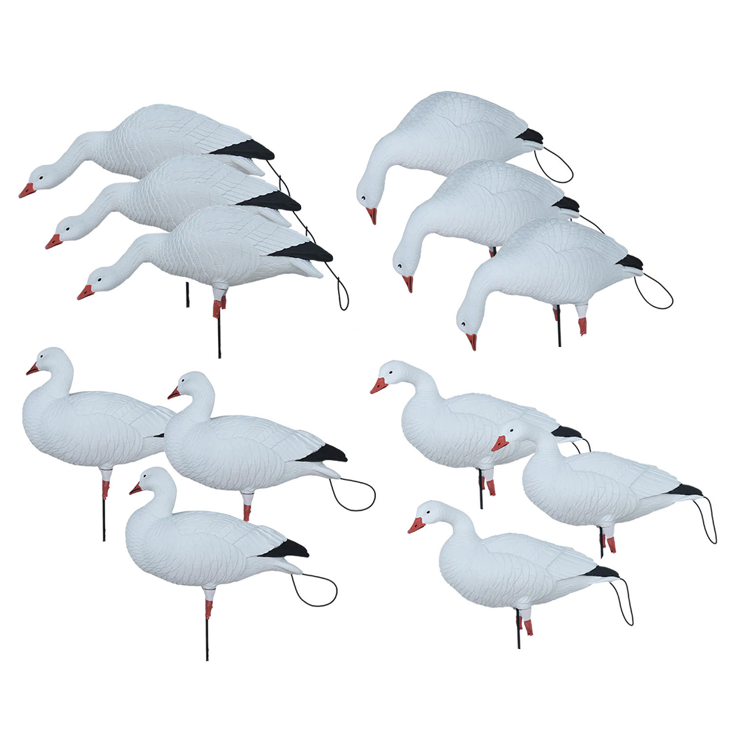 GHG Pro-Flex Full Body Snow Goose Harvester Decoys | Rogers Sporting Goods