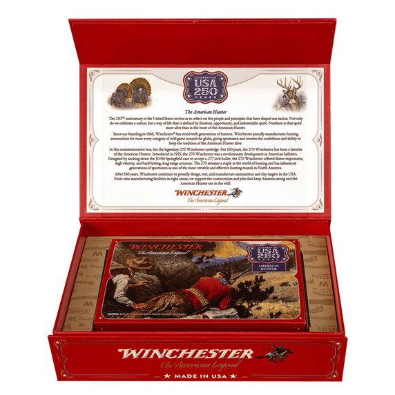 Winchester 270 Win 150 Grain 2850FPS Powerpoint 250th Anniversary Rifle ...
