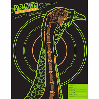 Primos 6042 Visi Shot Turkey Target, Pack of 10 targets | Rogers ...