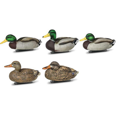 DOA Decoys Refuge Series Floating Mallards, 6 Pack