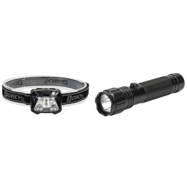 Dorcy LED Headlamp and Flashlight Combo | Rogers Sporting Goods