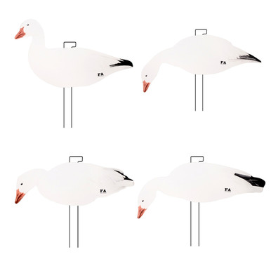 Final Approach Last Pass Snow Goose Silhouettes 12 Pack – Gen 4 ...