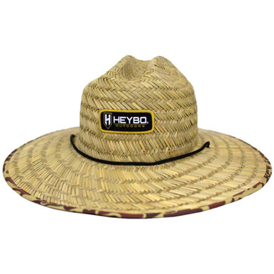Heybo Straw Hat - Old School Camo | Rogers Sporting Goods