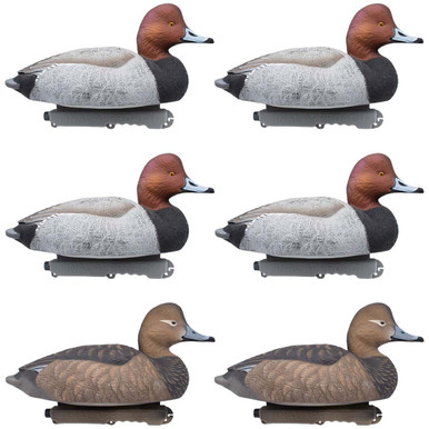 Final Approach Live Floating Redhead Duck Decoys, 6 Pack | Rogers ...