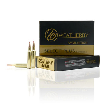 Weatherby 257 Weatherby Magnum 100 Grain 3570 FPS Select Plus TTSX ...