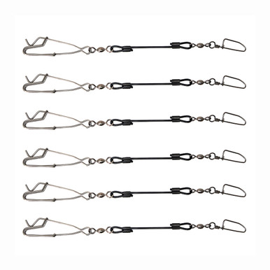 Higdon Outdoors Battleship Jerk Rig Quick-Connect Decoy Clips, 6 Pack ...