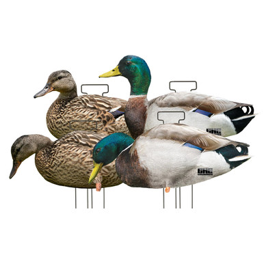 GHG Decoy Systems Pro Grade FFD Mallard Duck Silhouette Decoys | Rogers ...