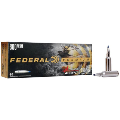 Federal 300 WSM 200 Grain Terminal Ascent Rifle Ammunition | Rogers ...