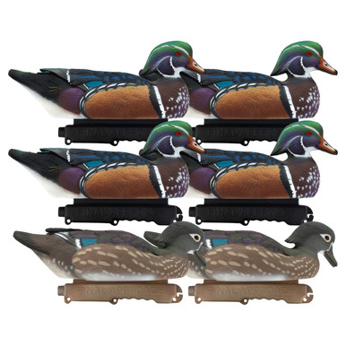 Final Approach HD Wood Ducks Floating Duck Decoys, 6 Pack | Rogers ...