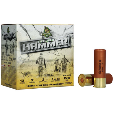 Hevi-SHot 12 Gauge 3" 1 1/4oz 1500FPS Hevi-Hammer Non-Toxic Loads ...