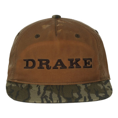 Drake Waterfowl Waxed Flat Bill Ball Cap | Rogers Sporting Goods