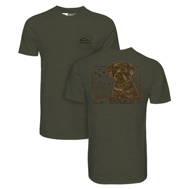 Drake Waterfowl Youth Chocolate Lab T-Shirt | Rogers Sporting Goods