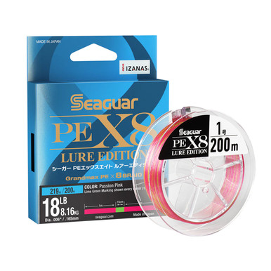 Seaguar JDM PEX8 Micro Braid Lure Edition 219yd | Rogers Sporting Goods
