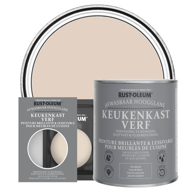 Keukenkast verf - Hoogglans Perzik