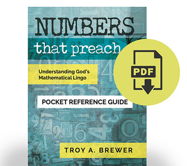 Number that Preach Pocket Reference Guide PDF
