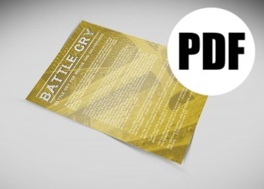 Battle Cry Card PDF - Rescue & Deliverance - ODX.TV With Troy Brewer