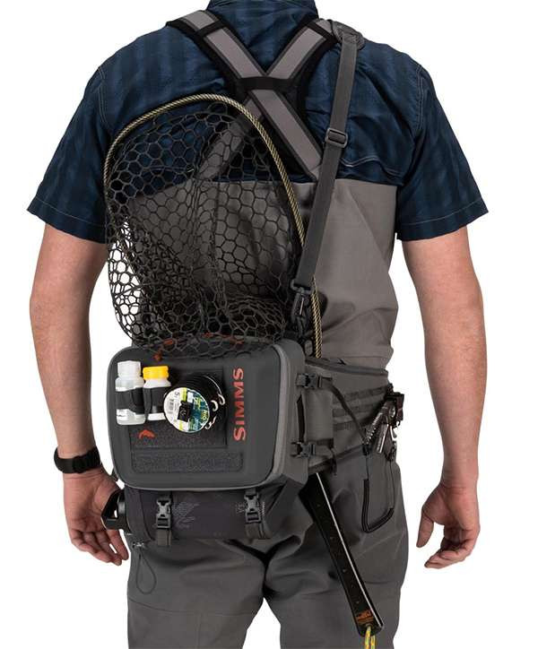 Simms Freestone Hip Pack - Pewter - TackleDirect