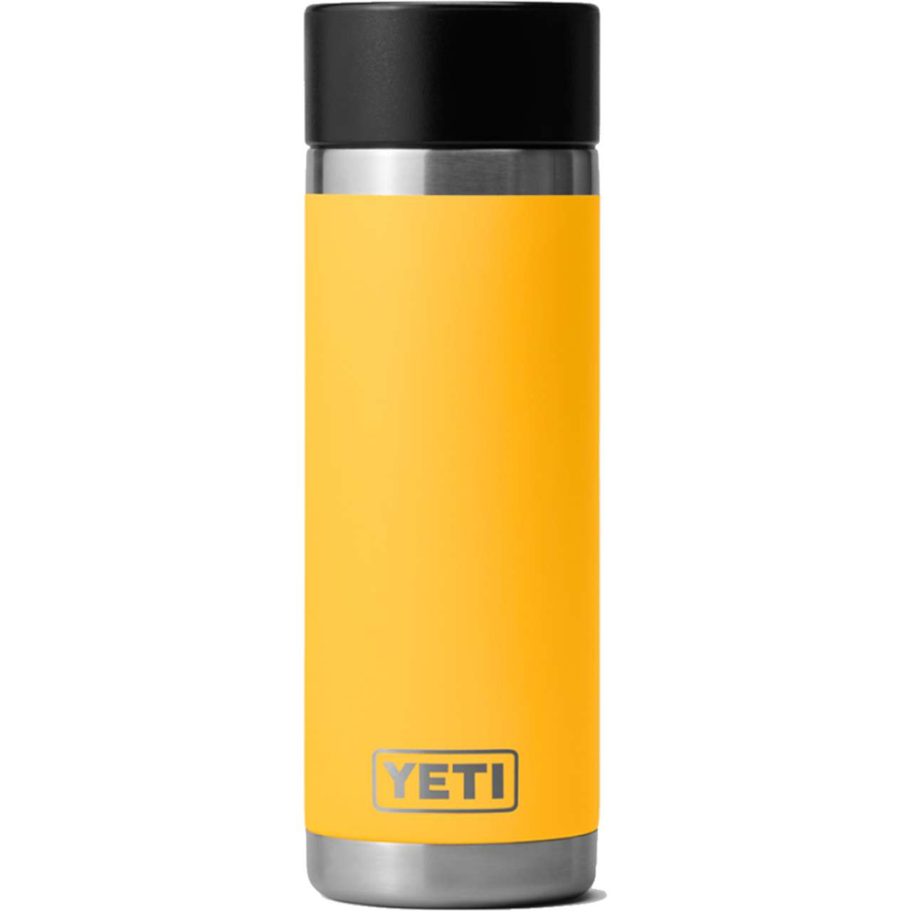 YETI Rambler 18oz Bottle with Hot Shot Cap - Alpine Yellow - TackleDirect