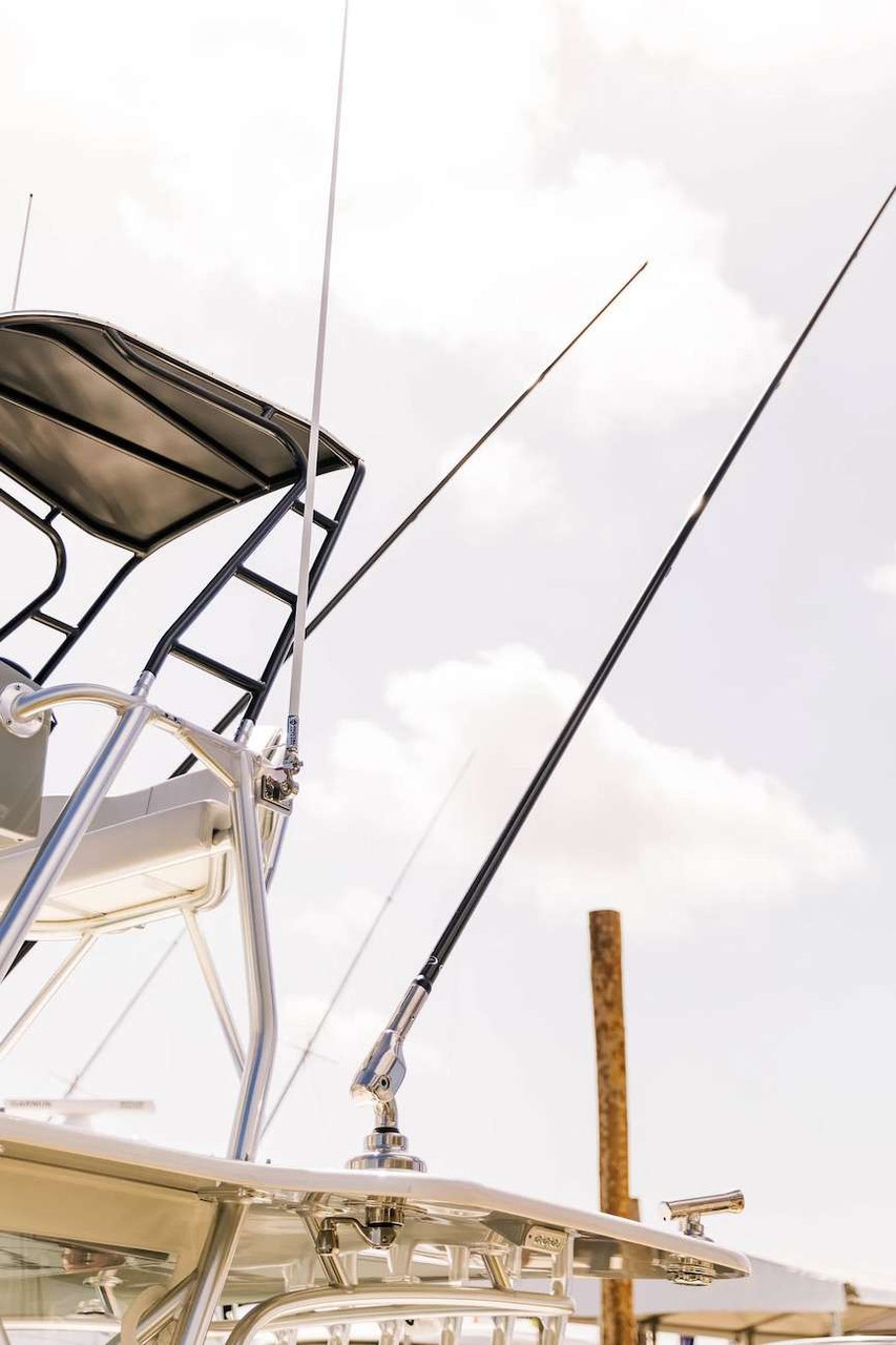 Gemlux BW Carbon Fiber In. Rigged Outrigger Pair 18ft - TackleDirect