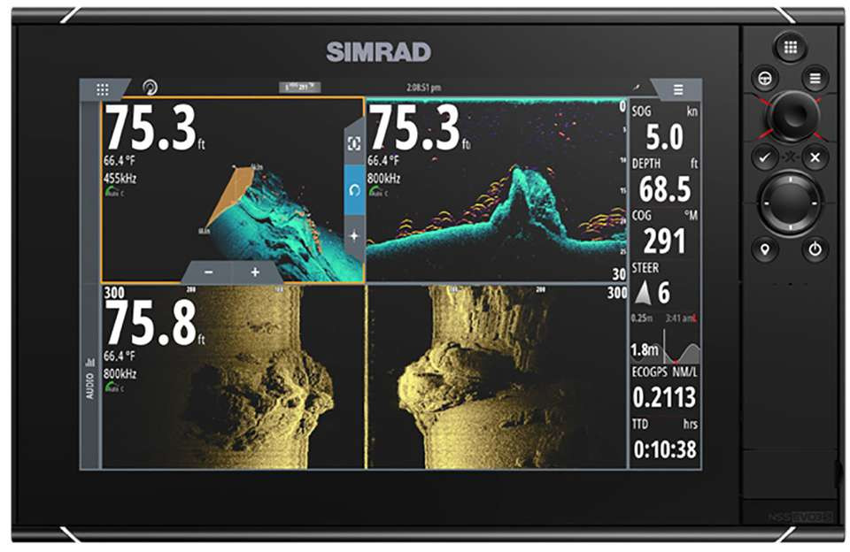 Simrad NSS12 evo3S Combo Chartplotter/Fishfinders - TackleDirect
