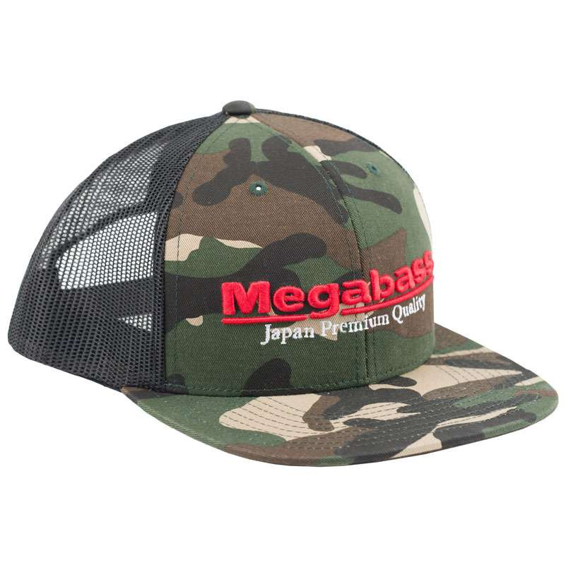 Megabass Logo Snapback Hat - TackleDirect