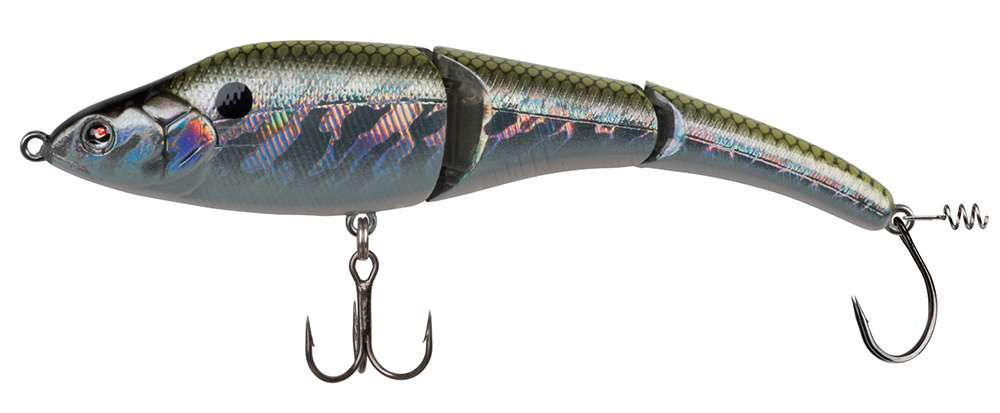 Sebile MS-125-SK Magic Swimmer Lure - 3/4oz Sinking Holo Greenie
