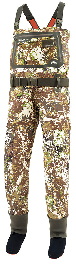 Simms River Camo G3 Guide Stockingfoot Waders - TackleDirect
