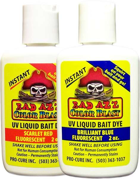 Pro-Cure Bad Azz Color Blast UV Liquid Bait Dye - TackleDirect