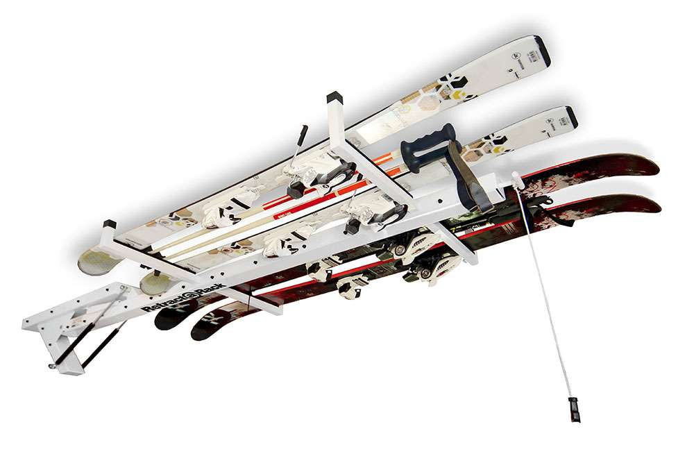 Retract-A-Rack Overhead Rod Storage Rack - TackleDirect