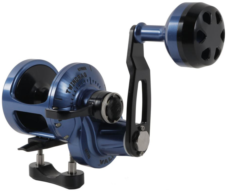 Accurate BV-400-BLB Boss Valiant Reel - Blue/Black - TackleDirect