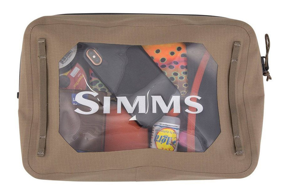Simms Dry Creek Waterproof Gear Pouch - 4L - Tan - TackleDirect