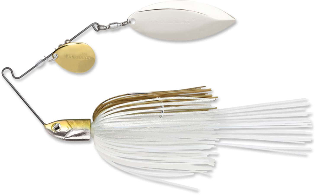 Terminator T34CW T1 Spinnerbait - Colorado/Willow Blue Herring Gold