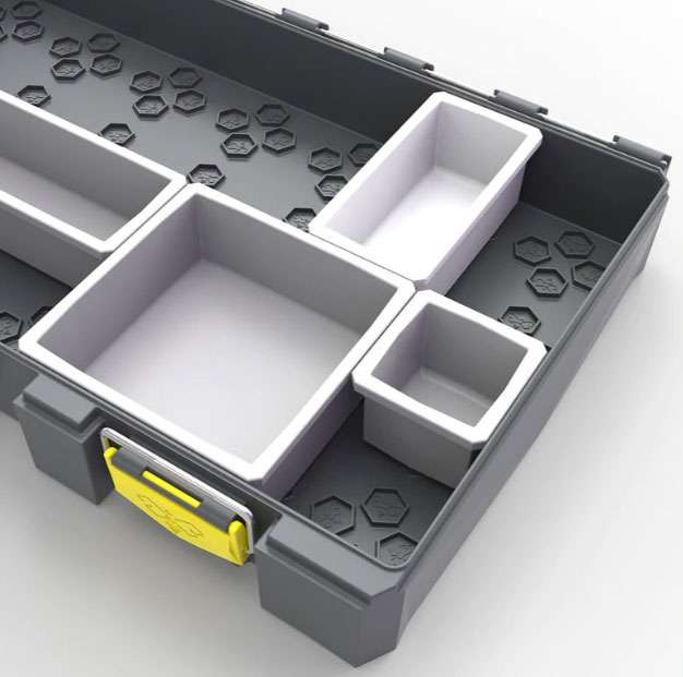 Buzbe Colony 28 Modular Tackle Box - TackleDirect