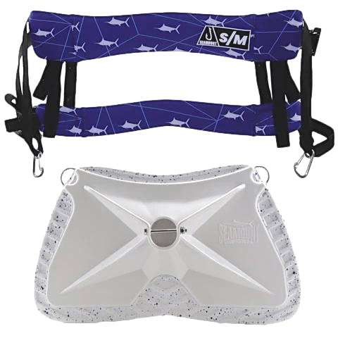 Seamount Two Strap Fighting Belts w/ Gimbal - TackleDirect