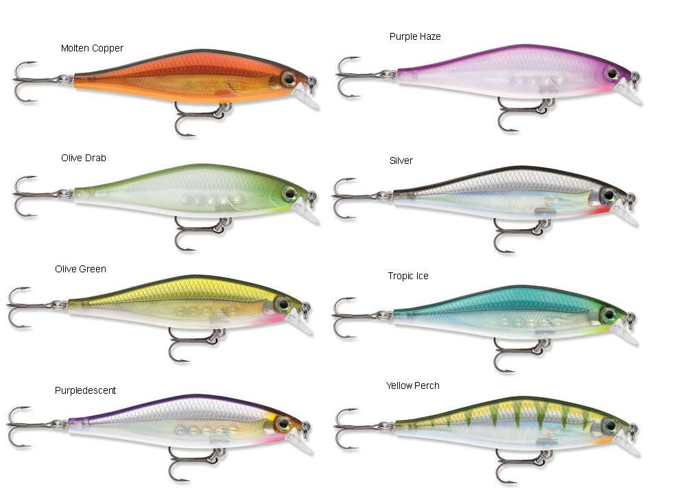 Rapala SDRS09 Shadow Rap Shad Lure - TackleDirect