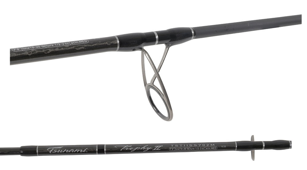 Tsunami TSTIISS-702M Trophy II Surf Rod - 7 ft. - TackleDirect