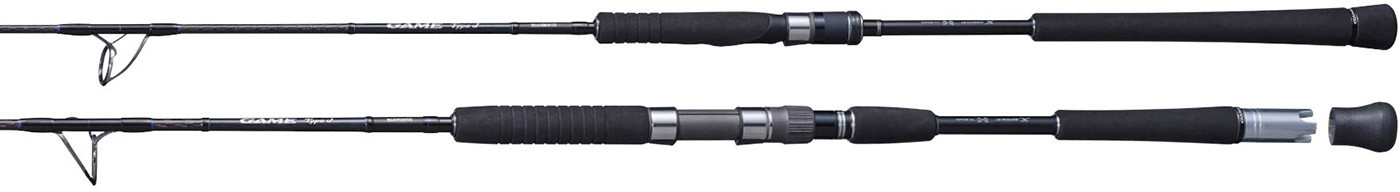 Shimano Game Type J Spinning Jigging Rods - TackleDirect