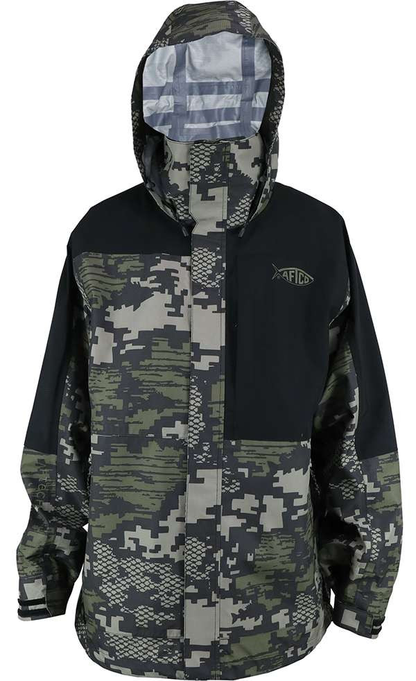 Aftco Barricade Jacket - Green Camo - X-Large - TackleDirect