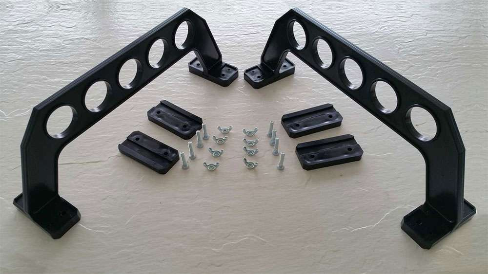 Cobra Storage Garage Door Fishing Rod Racks - TackleDirect