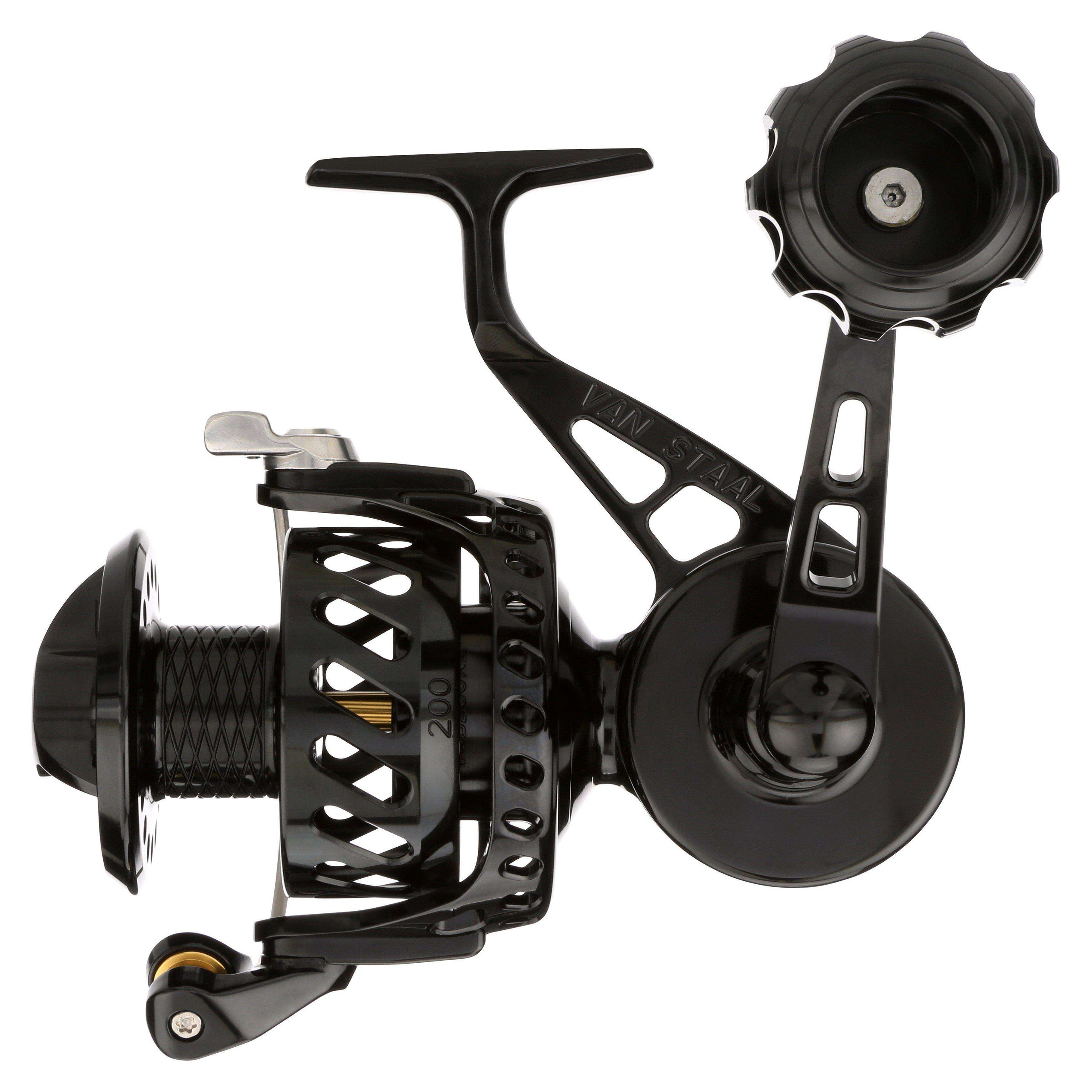 Van Staal VSB200BX2 VS X2 Bailed Spinning Reel - Black - TackleDirect