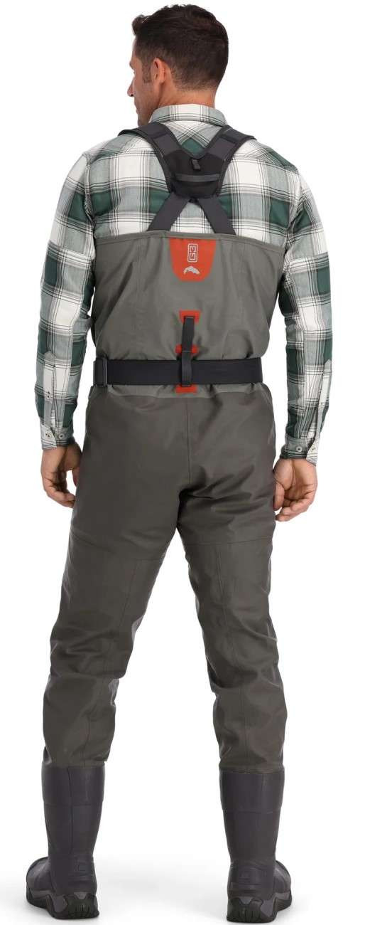 Simms Mens G3 Guide Bootfoot Felt Sole Waders - TackleDirect
