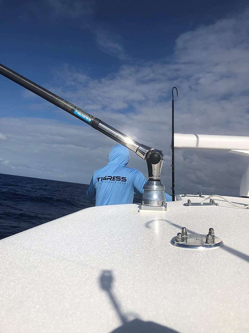 Tigress XD Top Mount Outrigger Base - TackleDirect